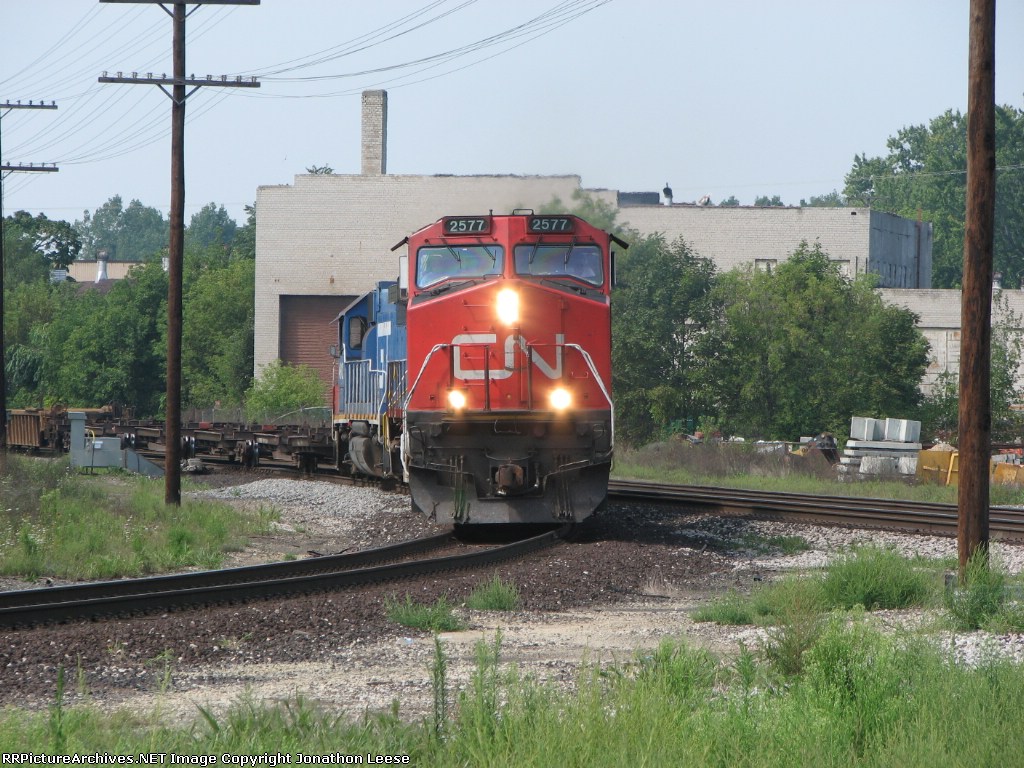 CN 480 After Making Their Pickup